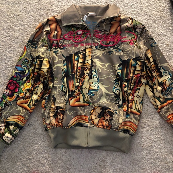 Ed Hardy | Jackets & Coats | Authentic Ed Hardy Jacket | Poshmark